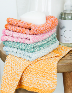 Free Knitting Patterns for Bath Accessories | Knitting Women