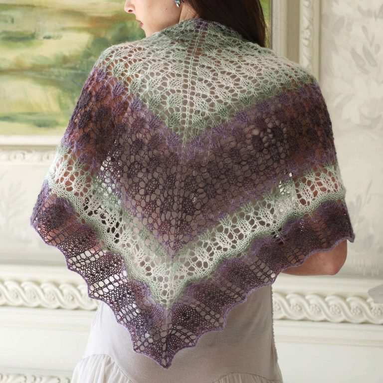 31 Terrific Triangle Shawl Knitting Patterns (Free + Video Tutorial ...