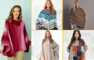 Poncho Perfect: Knit Your Way to Style with These Must-Try Patterns ...